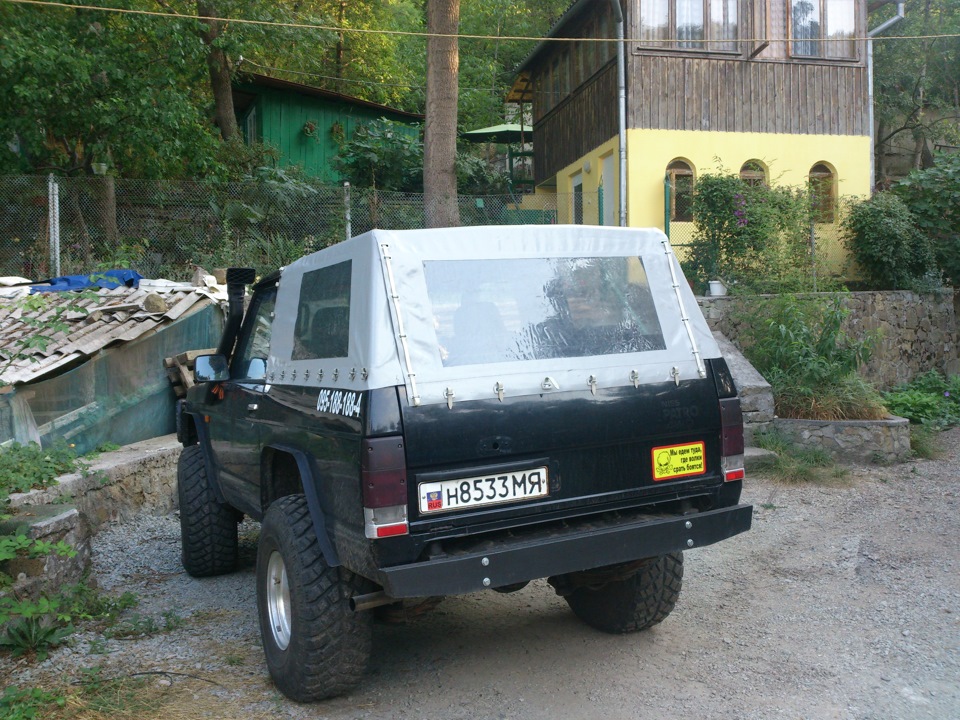МЯГКИЙ ВЕРХ) — Nissan Patrol (K160), 3,3 л, 1987 года | тюнинг | DRIVE2
