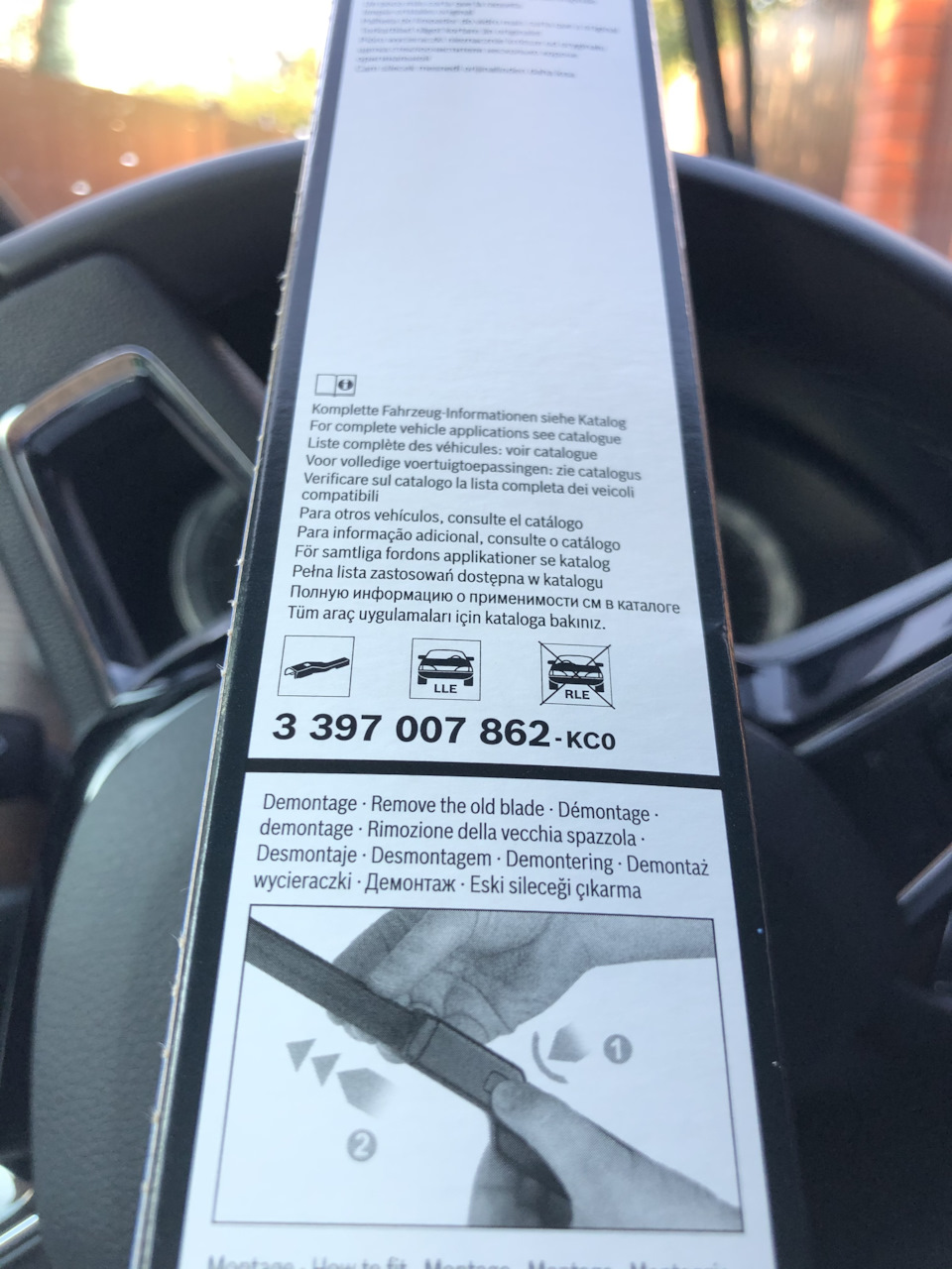 3397007862 СТЕКЛООЧИСТИТЕЛИ AEROTWIN [A862S] 600/530 ММ BOSCH ...