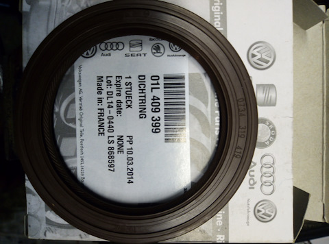 01L409399 Сальник полуоси левый КПП / VAG | Запчасти на DRIVE2