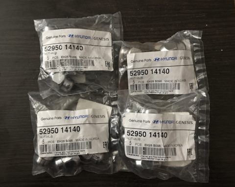 5295014140 ГАЙКА М12 KIA HYUNDAI | Запчасти на DRIVE2