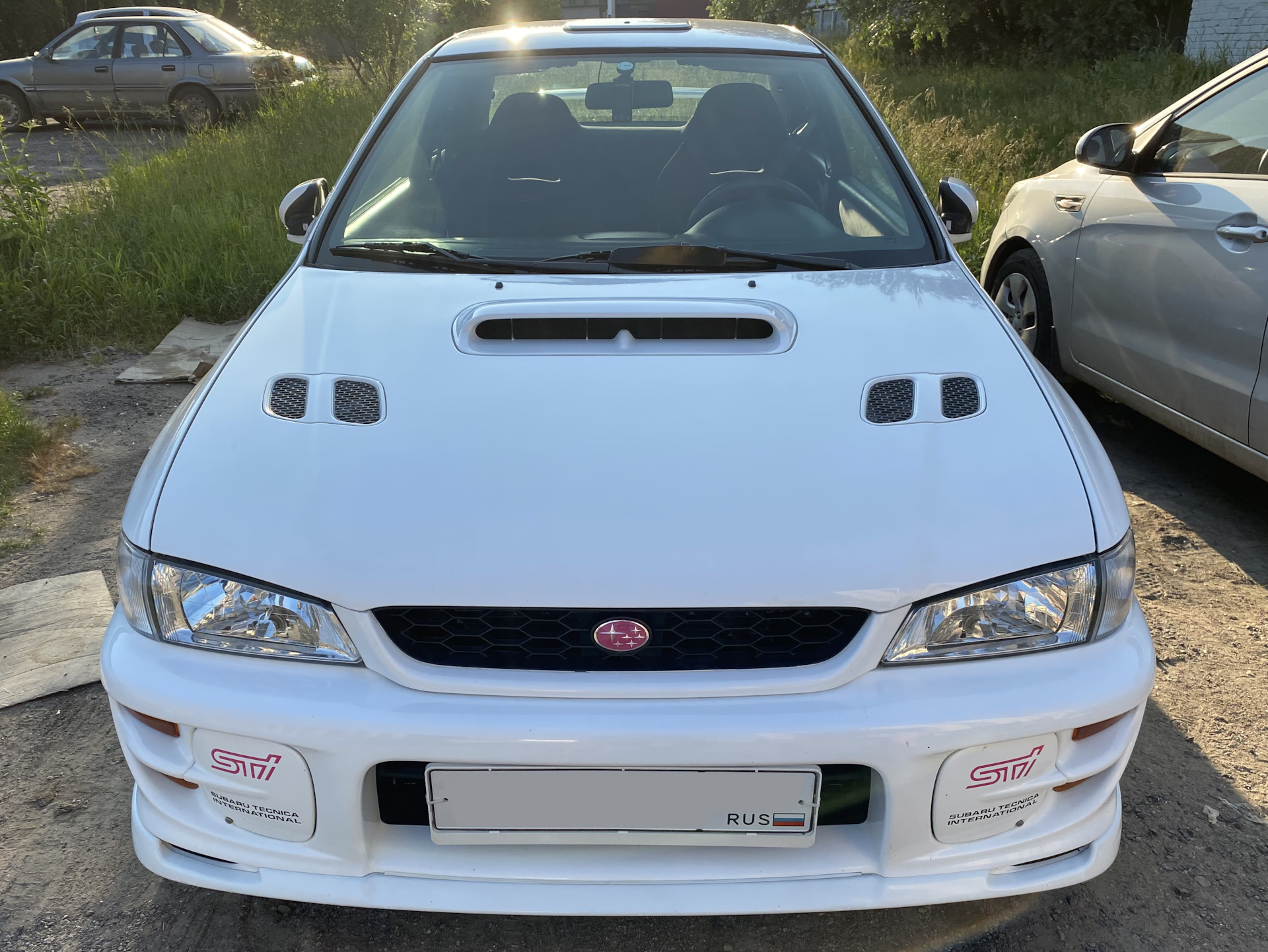 GM2 часть 9. STI шильдики. — Subaru Impreza WRX STI (GC), 2,5 л, 1999 ...
