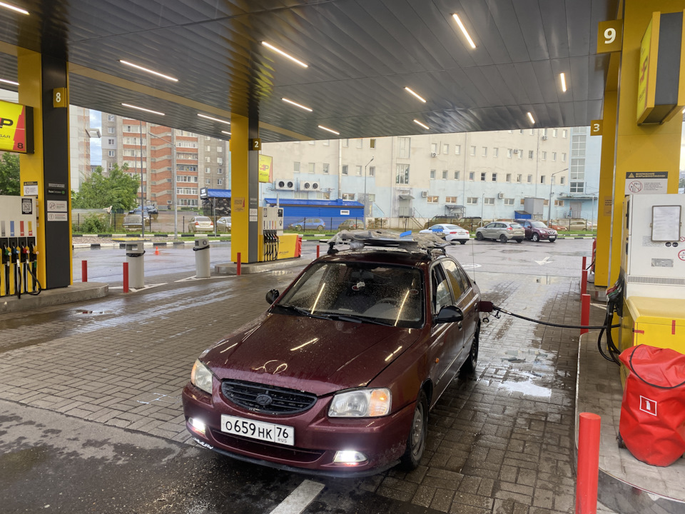 Тема багажника — Hyundai Accent (2G), 1,5 л, 2008 года | аксессуары ...