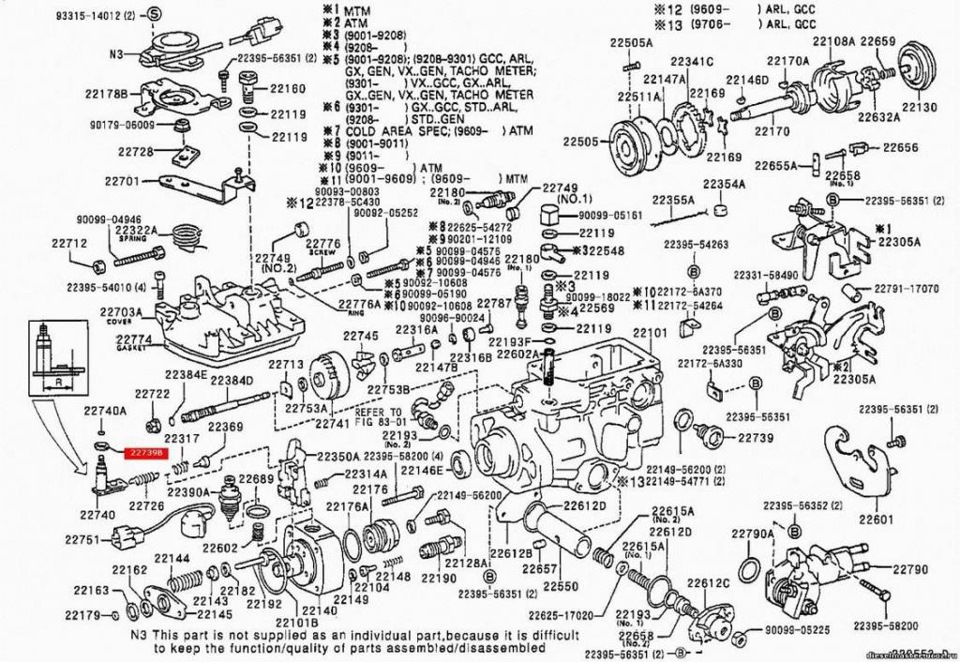 Диагностика и ремонт сердца — Toyota Land Cruiser 80, 4,2 л, 1990 года ...