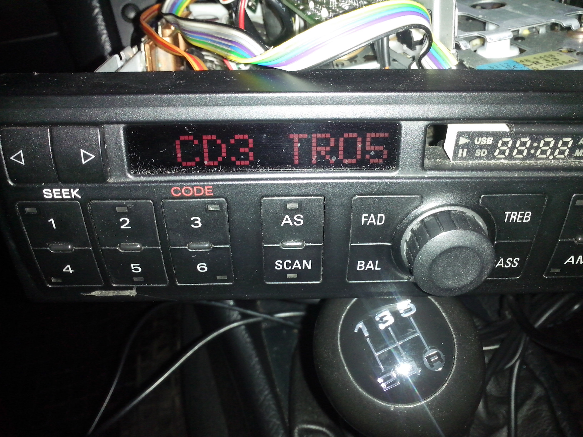 Адаптер Yatour YT-M06 и его подключение к магнитоле Audi Concert Plus — Audi A6 (C4), 2,6 л ...