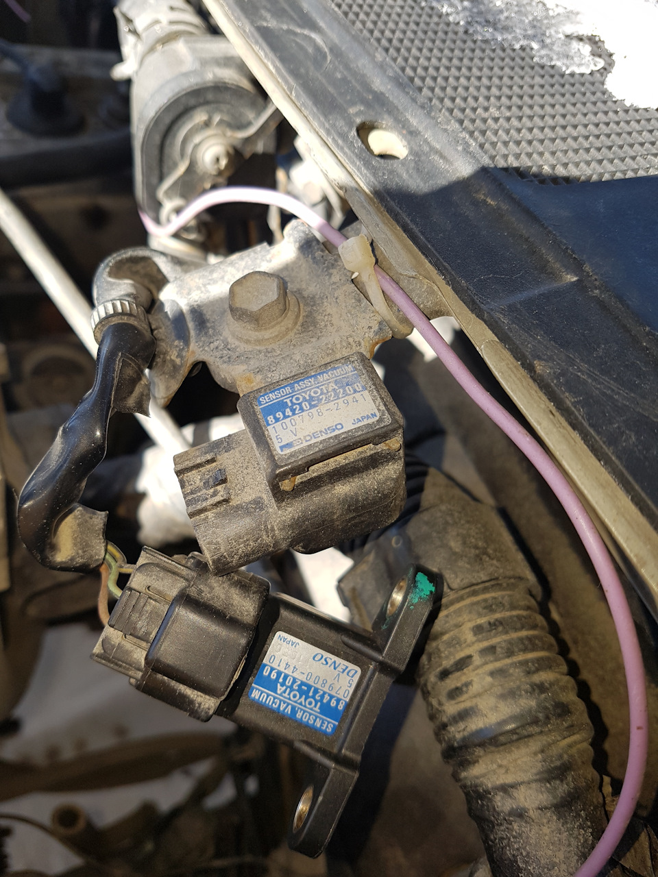 8942120190 Датчик расхода воздуха TOYOTA LEXUS | Запчасти на DRIVE2