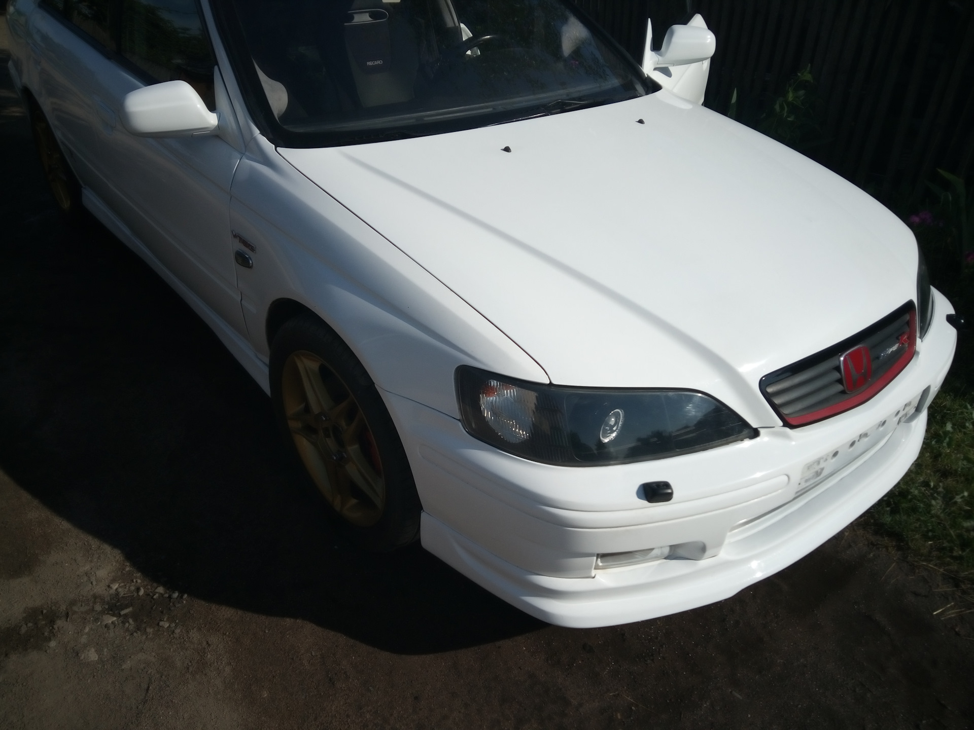 первая летняя мойка) — Honda Accord Type R (CH1), 2,2 л, 2001 года ...