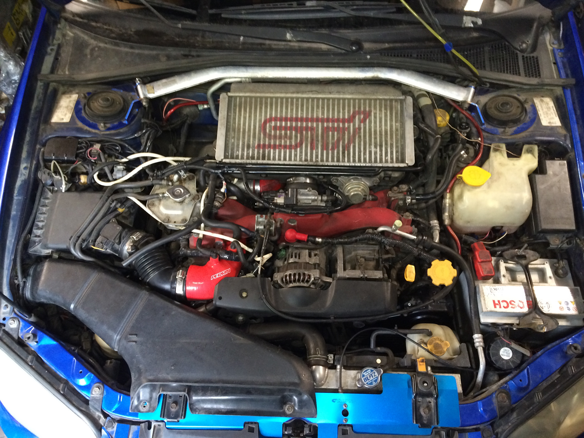 Впуск Perrin — Subaru Impreza WRX STI (GD), 2 л, 2003 года | тюнинг ...