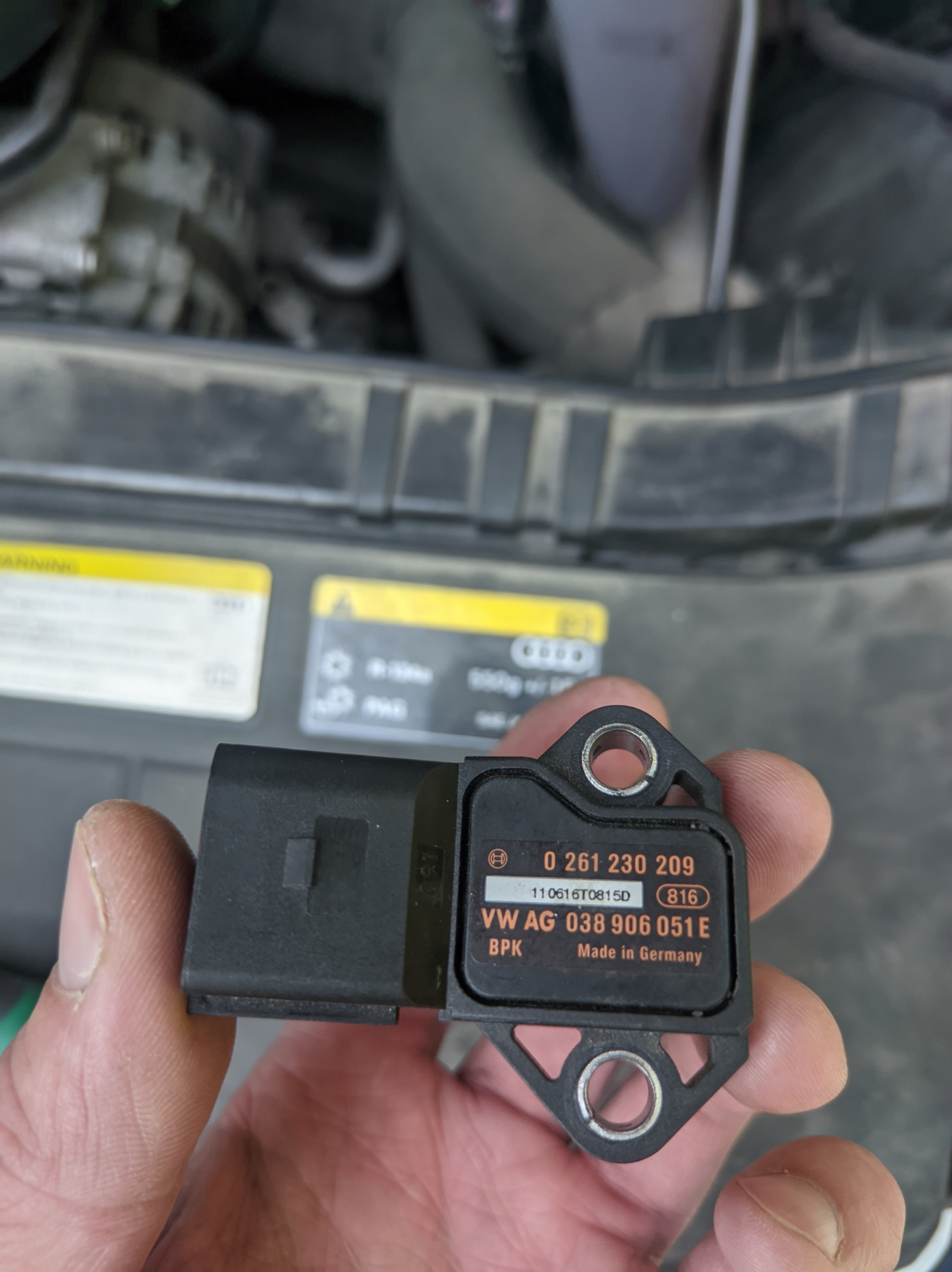 P023600 — Audi Q5 (1G), 2 л, 2014 года | поломка | DRIVE2