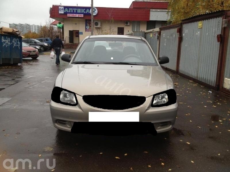 покраска фар(маски)и бампер затянуть или покрасить! — Hyundai Accent ...