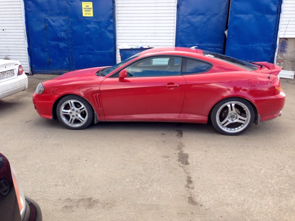 Диски к лету — Hyundai Coupe (GK), 2,7 л, 2003 года | колёсные диски ...