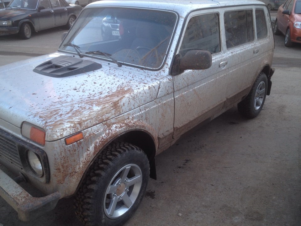 Переобувка на лето. — Lada 4x4 5D, 1,7 л, 2010 года | колёсные диски ...
