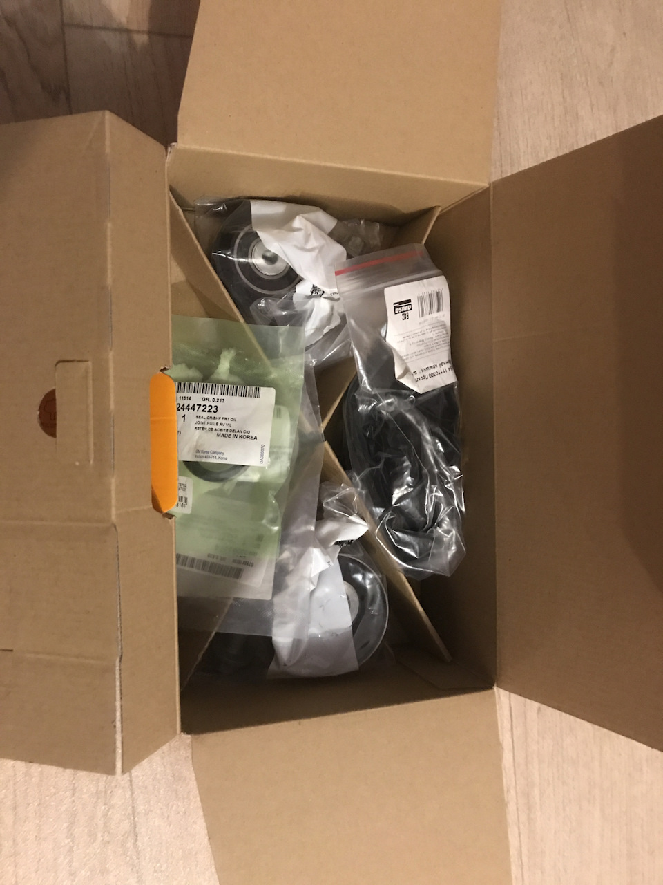 24447223 Уплотнительное кольцо коленвала GM | Запчасти на DRIVE2