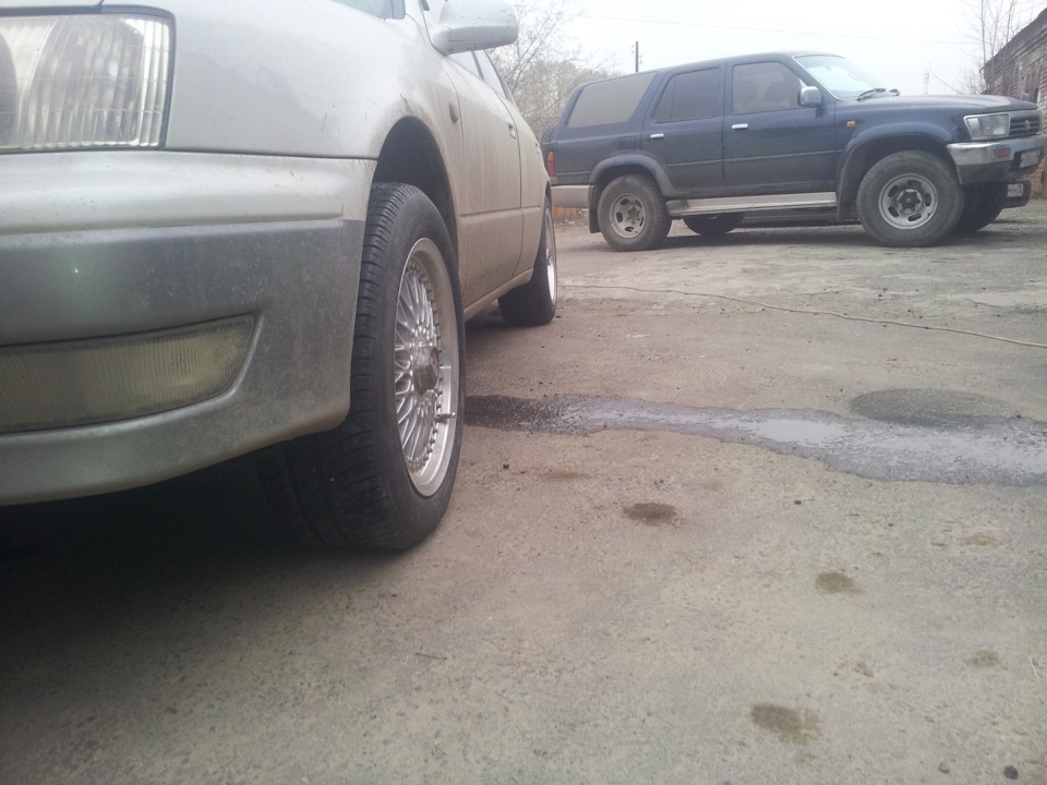 Летние колёса. — Toyota Camry (V40), 1,8 л, 1995 года | колёсные диски ...