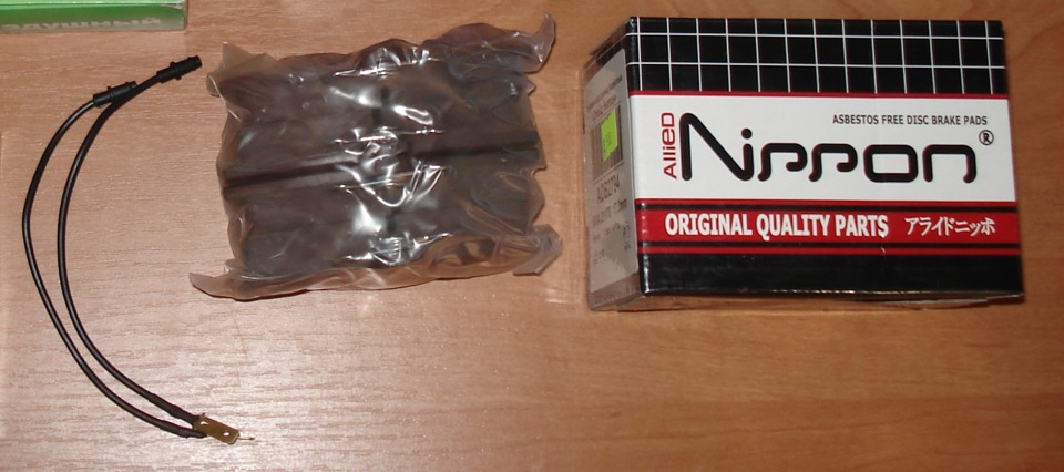 передние тормозные колодки nippon — Lada Приора хэтчбек, 1,6 л, 2012 ...