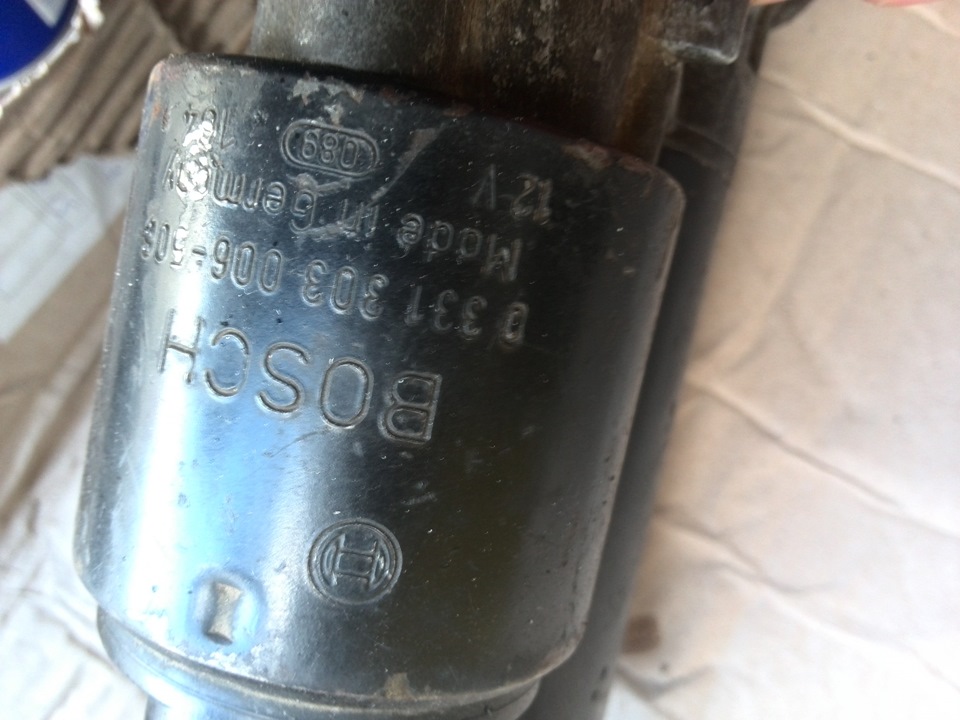 Установка Bosch стартера 21099 — Lada 21099, 1,5 л, 2002 года | своими ...
