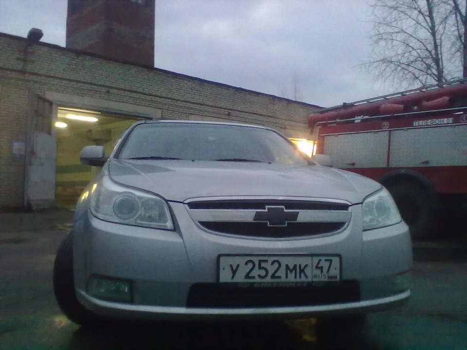 противотуманки — Chevrolet Epica, 2 л, 2007 года | аксессуары | DRIVE2