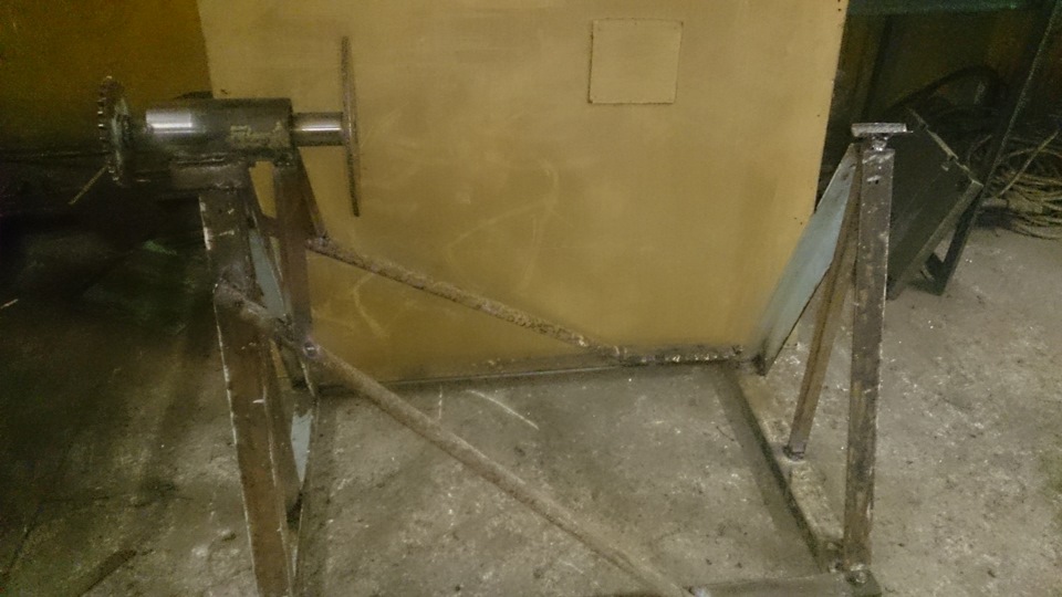 Изготовление кантователя двс. — Mitsubishi Galant (6G), 2 л, 1989 года ...