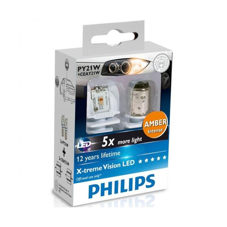 PHILIPS PY21W X-tremeVision — KIA Ceed SW (2G), 1,6 л, 2014 года ...