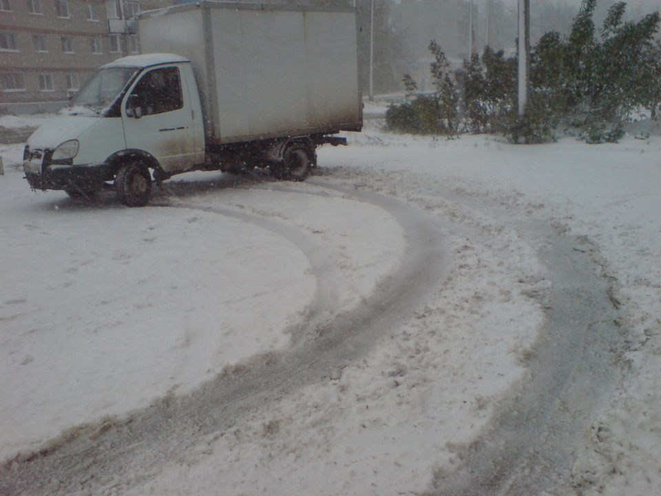 Зимой на летней резине — Daewoo Nexia (2G), 1,5 л, 2008 года ...
