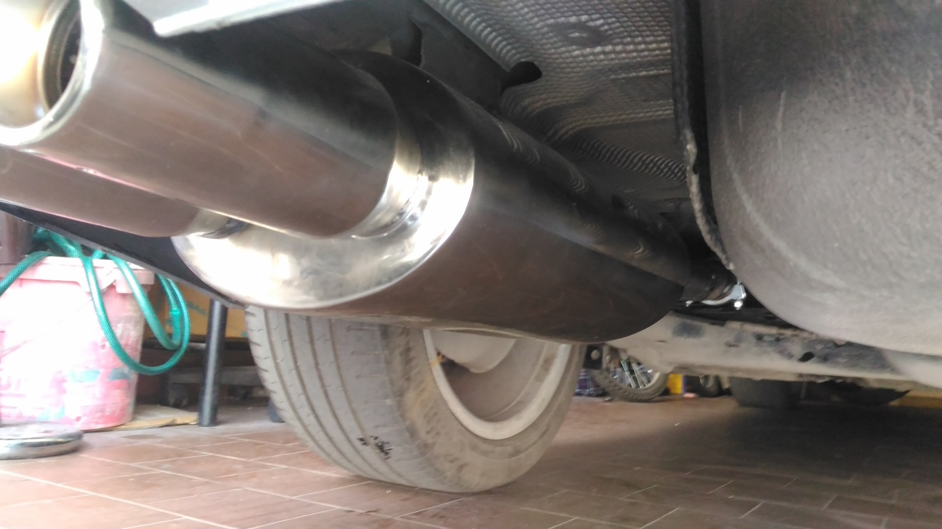 спортивный выхлоп Simoni Racing — Audi A4 (B5), 1,6 л, 1995 года ...