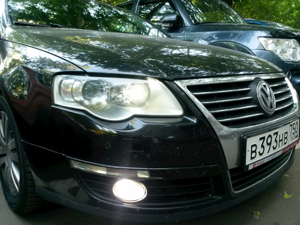 Габариты — Volkswagen Passat B6, 2 л, 2008 года | электроника | DRIVE2