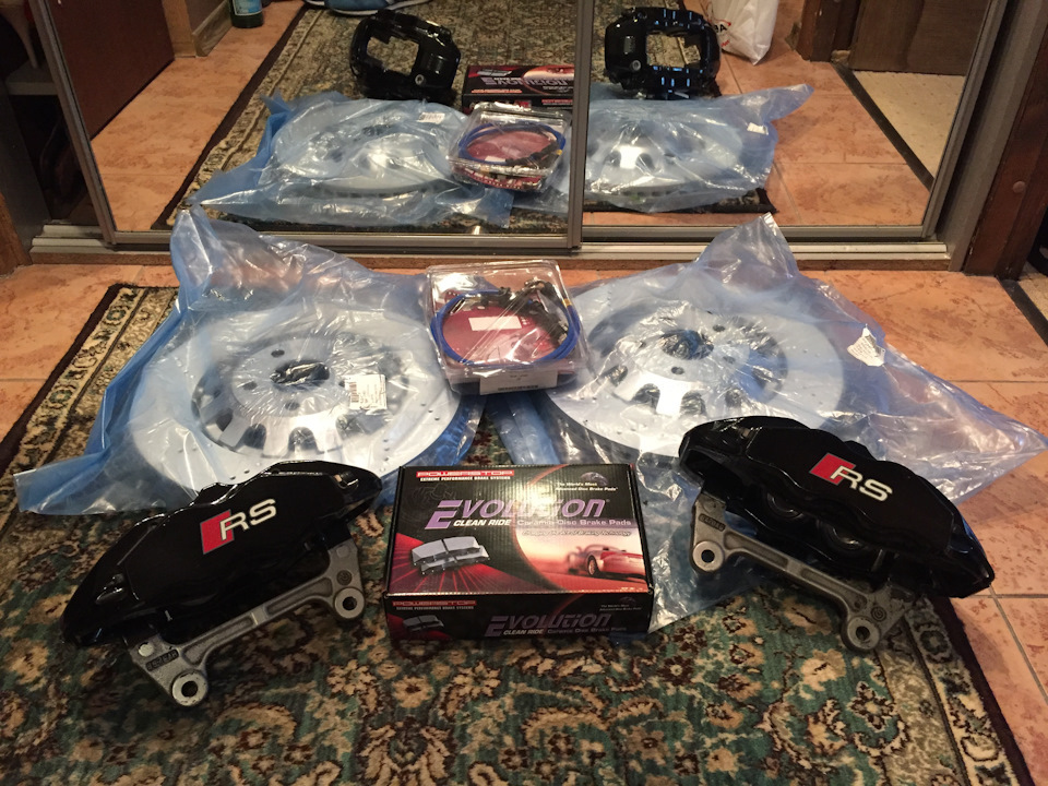 Вопрос по тормозам Audi TTRS 370mm! (ответы получены) — Skoda Octavia ...