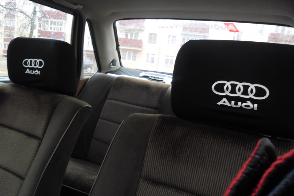 Чехлы для подголовников — Audi 80 (B2), 1,8 л, 1984 года | аксессуары ...