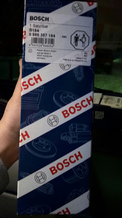 0986357184 Комплект высоковольтных проводов BOSCH | Запчасти на DRIVE2