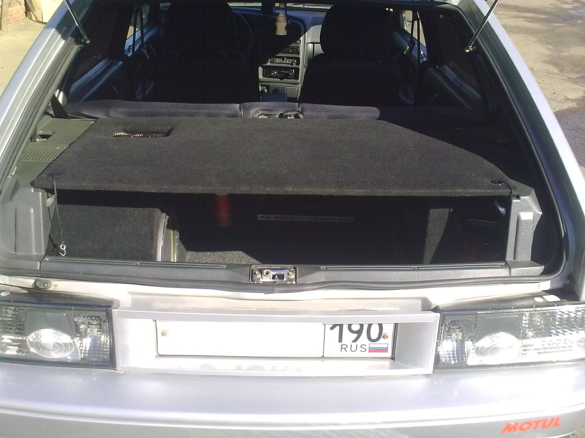 Багажник — Lada 2114, 1,6 л, 2007 года | автозвук | DRIVE2