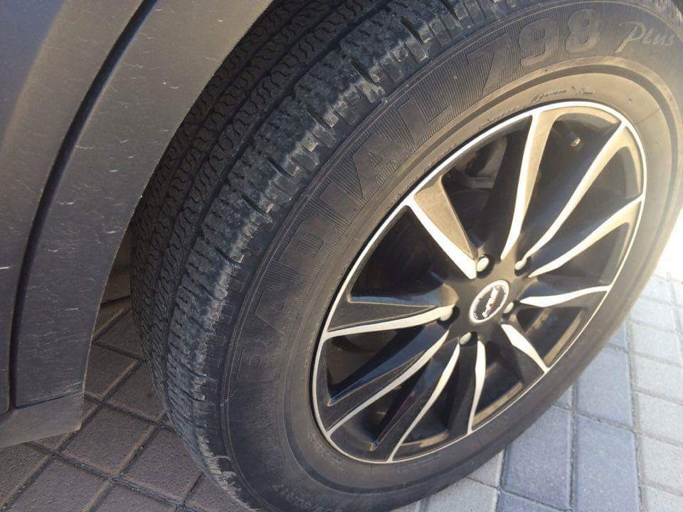 Кумхо. 230 000км. — Chevrolet Captiva (1G), 2,2 л, 2015 года | шины ...
