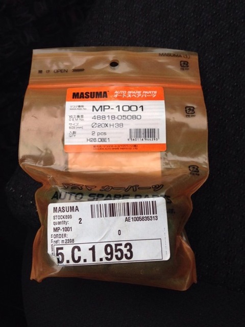 MP1001 Втулка стабилизатора MASUMA | Запчасти на DRIVE2