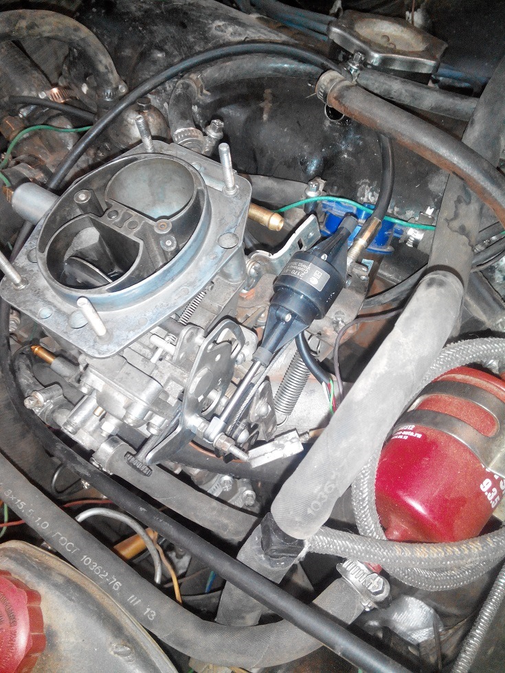 SECU-3T. чиптюнинг карбюратора. Full automatic. часть 3 все установлено — Москвич 2140, 2 л ...