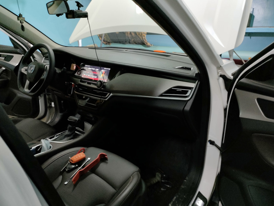 #50 Установка усилителя. — Changan CS35 Plus (1G), 1,6 л, 2019 года ...