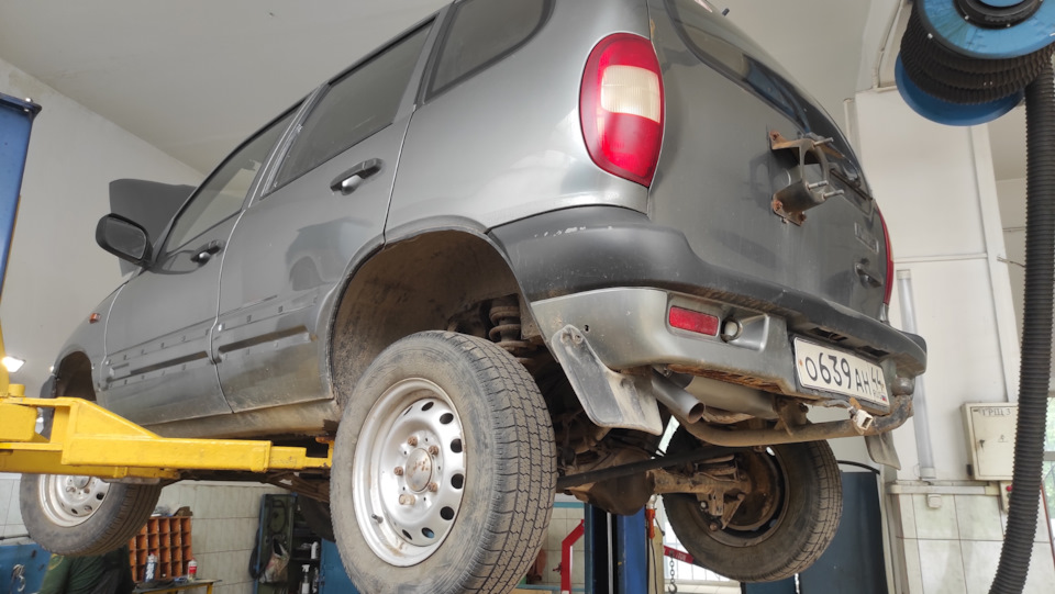 Глобальное ТО-1 — Chevrolet Niva (1G), 1,7 л, 2007 года | визит на ...