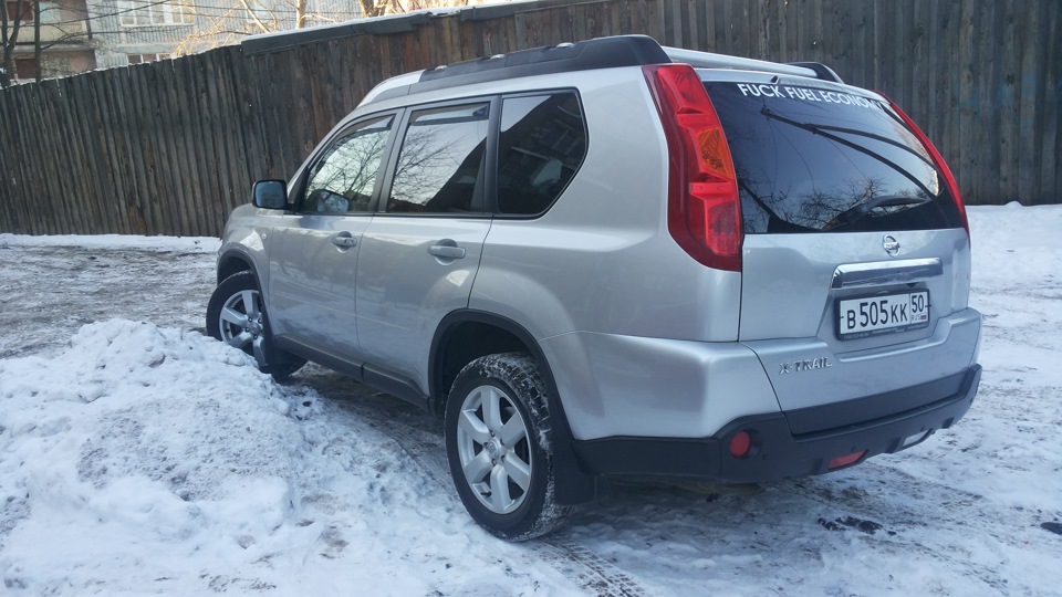 Тоскую … — Nissan X-Trail II (t31), 2 л, 2009 года | видео | DRIVE2