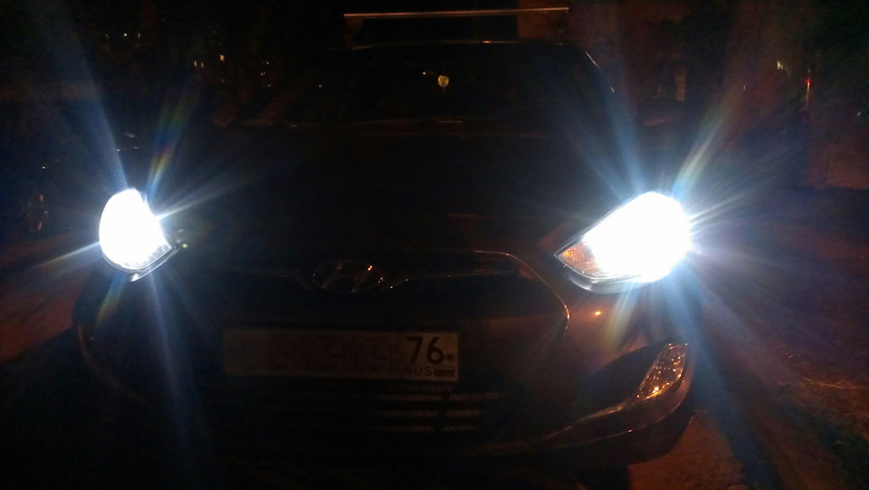 Светодиодные лампы Philips X-Treme Vision W5W (T10) 8000 K — Hyundai ...