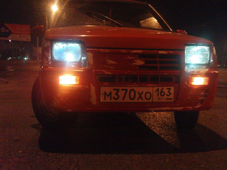 Ну вот мы и приехали… — Lada 1111 Ока, 0,6 л, 1994 года | ДТП | DRIVE2