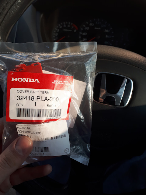 32418PLA300 Крышка на плюсовую клемму Honda | Запчасти на DRIVE2