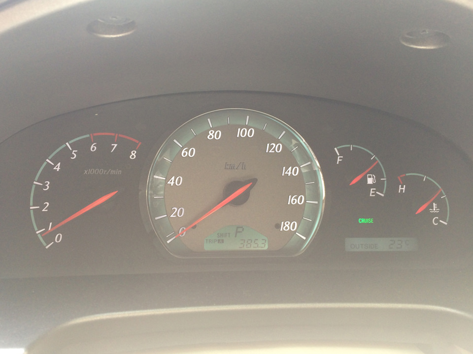 Вновь радует глаза индикатор круиз-контроля… — Toyota Brevis, 3 л, 2002 ...