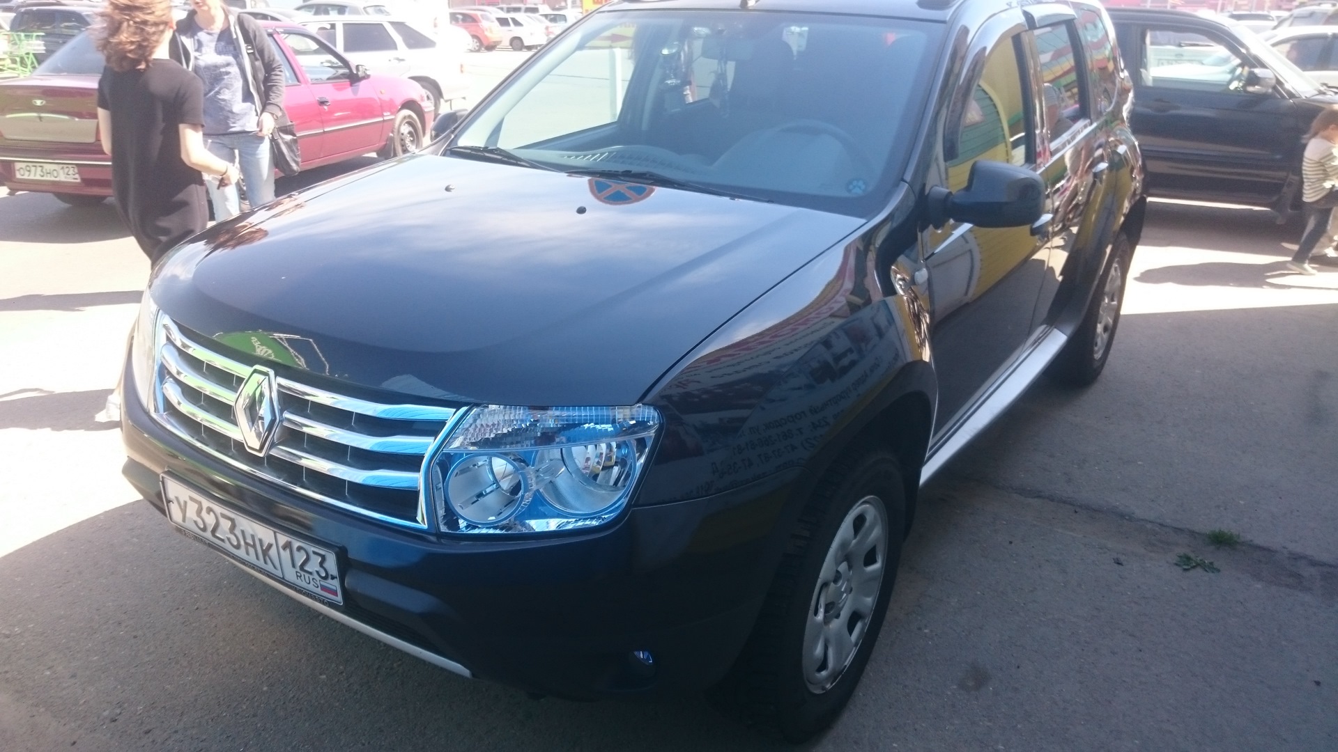 Временная. продам рено дастера — Mercedes-Benz V-Class (W638), 2,3 л ...