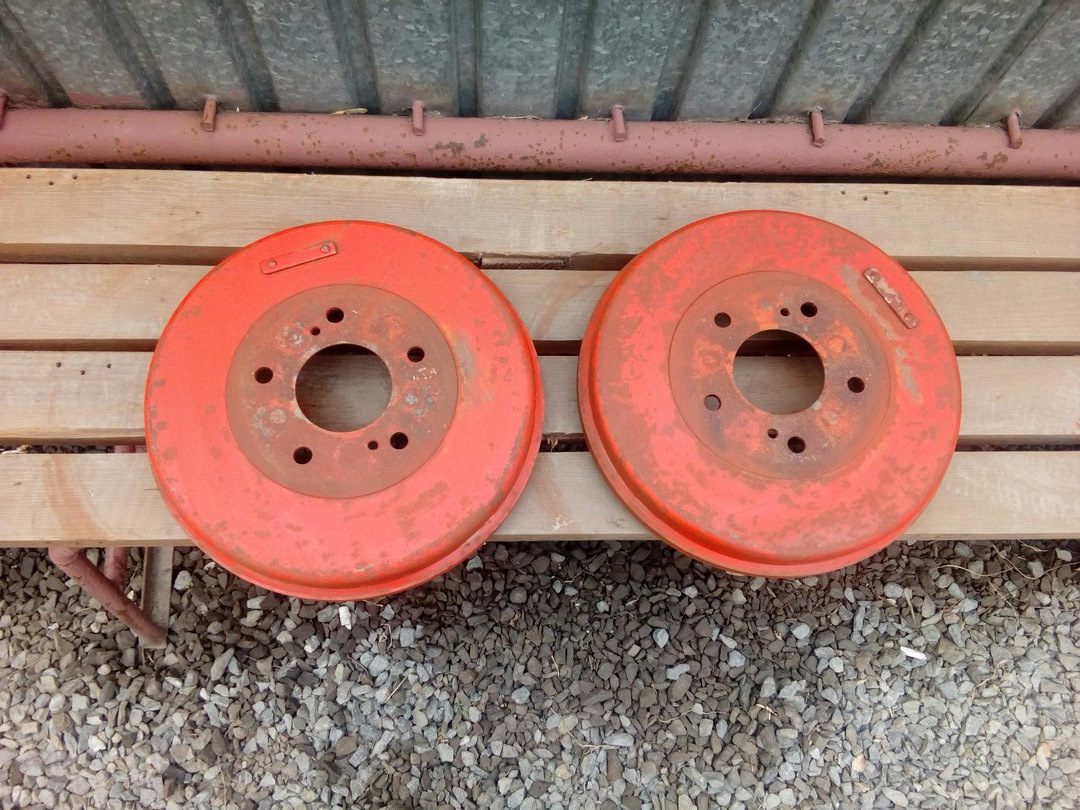 Покраска барабанов — Nissan Serena Mk II (C24), 2 л, 2001 года | своими руками | DRIVE2