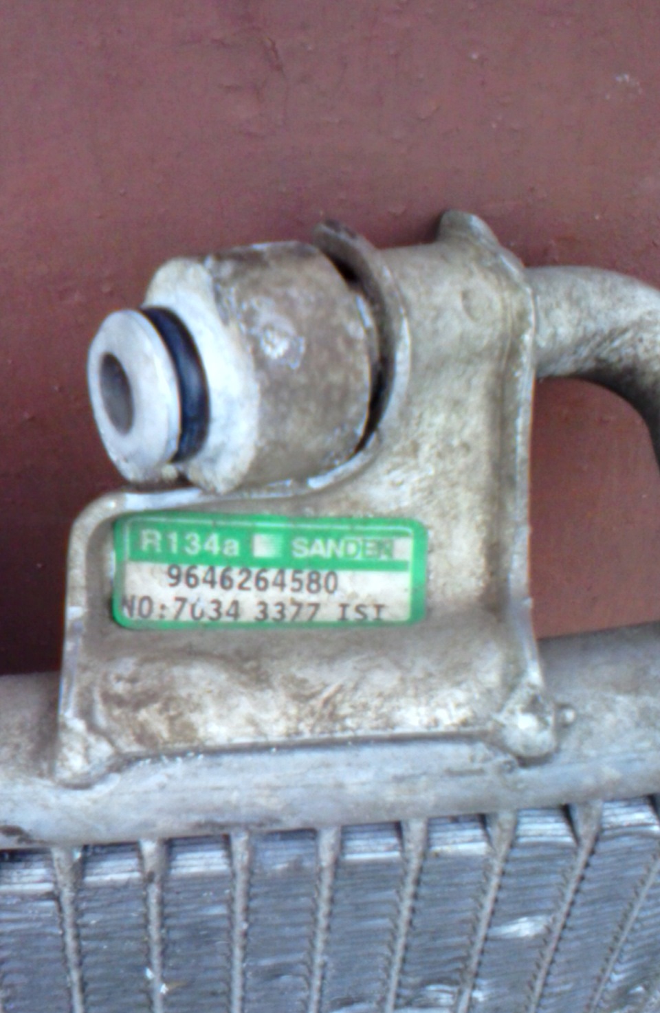 Радиатор кондиционера — код? — Peugeot 206 Sedan, 1,4 л, 2007 года ...