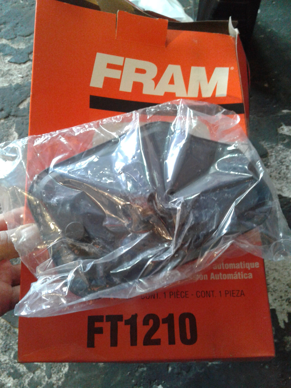 FT1210 Фильтр АКПП FRAM | Запчасти на DRIVE2