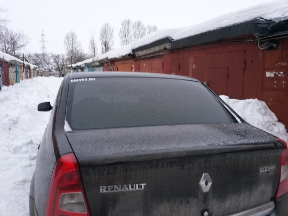 тонировочка — Renault Logan (1G), 1,6 л, 2012 года | другое | DRIVE2