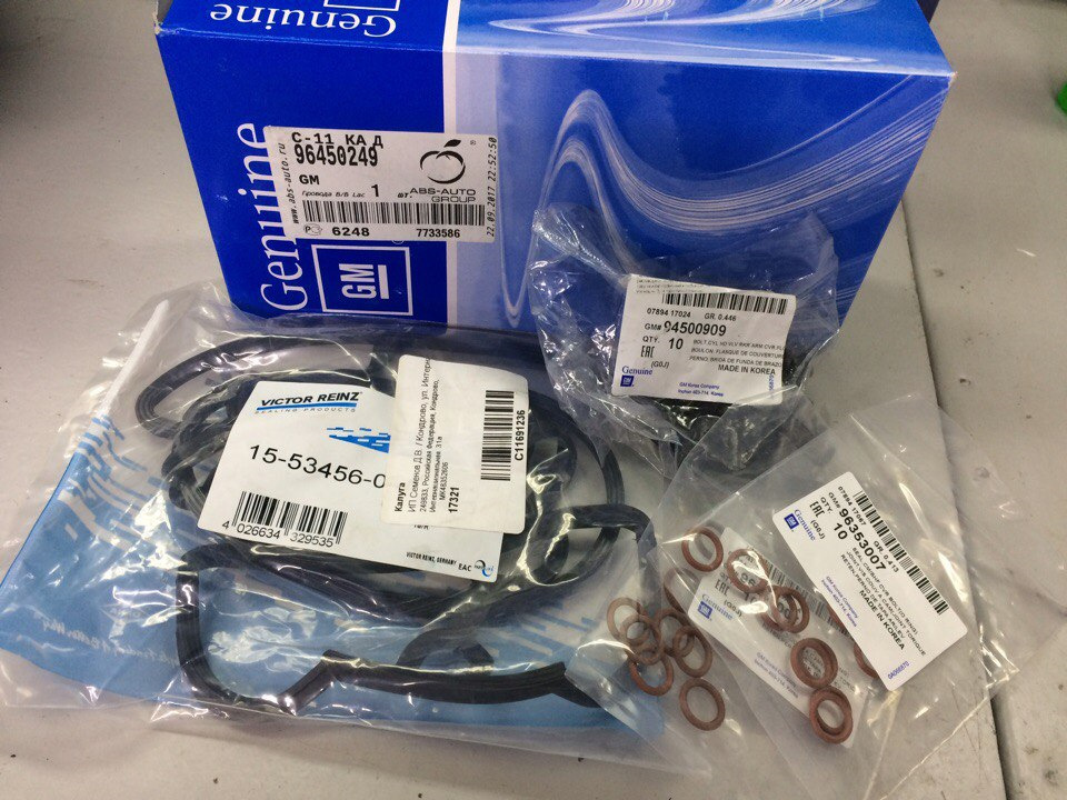 Подготовка к замене прокладки клапанной крышки, ВВ или лечим болячки ...