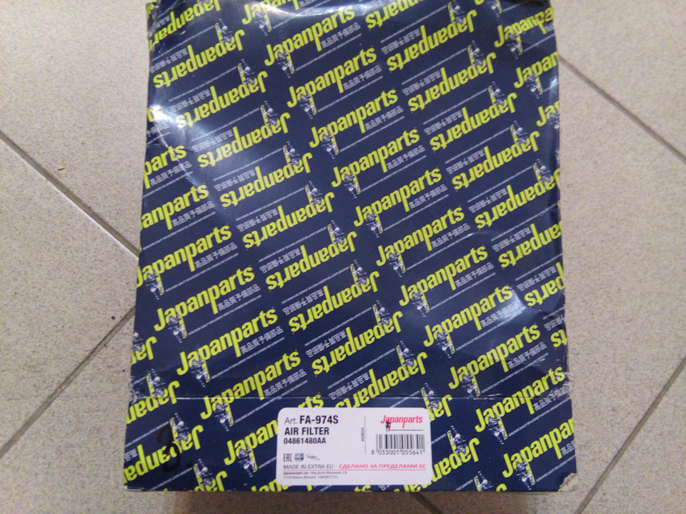 04861480AA Воздушный фильтр Chrysler | Запчасти на DRIVE2