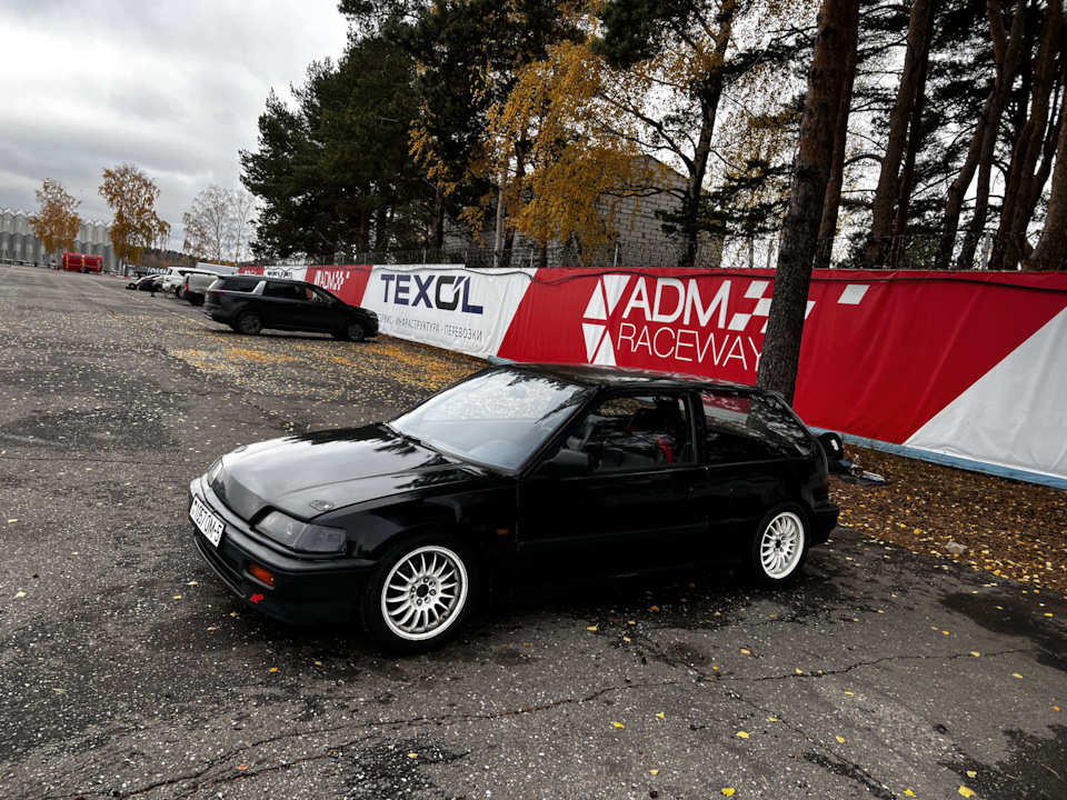 Первый выезд: последний трек-день 2023 — Honda Civic (4G), 2,4 л, 1991 ...