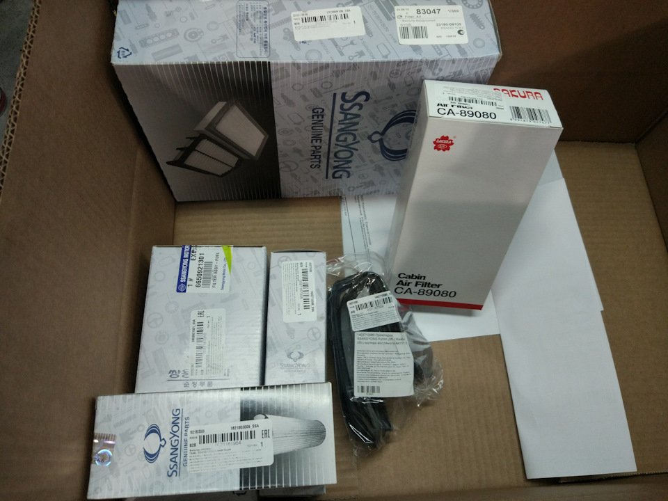 2319009100 Воздушный фильтр SSANG YONG | Запчасти на DRIVE2