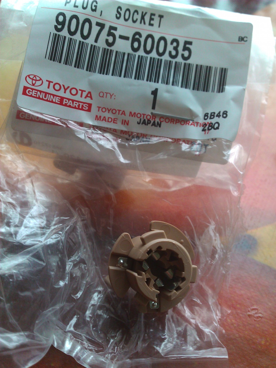 9007560035 TOYOTA LEXUS | Запчасти на DRIVE2