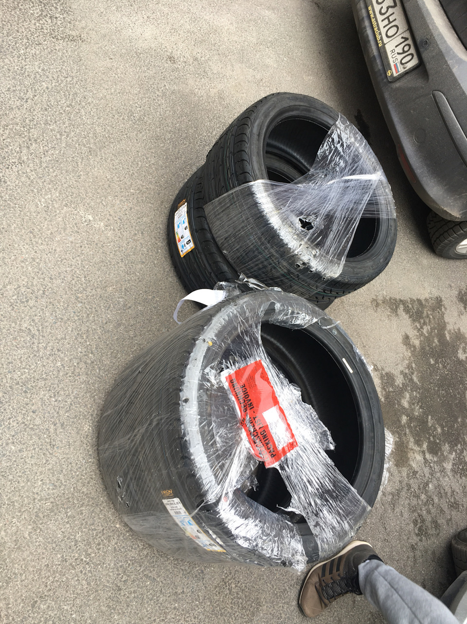 Летняя немецкая резина Syron race 1 plus 235/40/ZR18 — Opel Astra H GTC ...